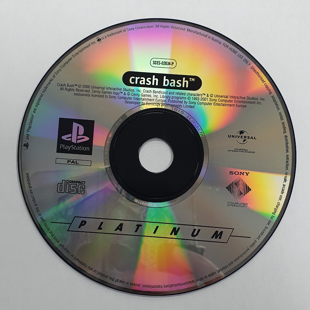 Playstation 1 Crash Bash Ps1 Game Own4less